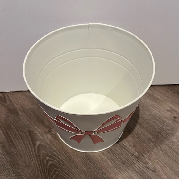 Accents | Viral Tiktok Pink Bow Bucketpail New | Poshmark